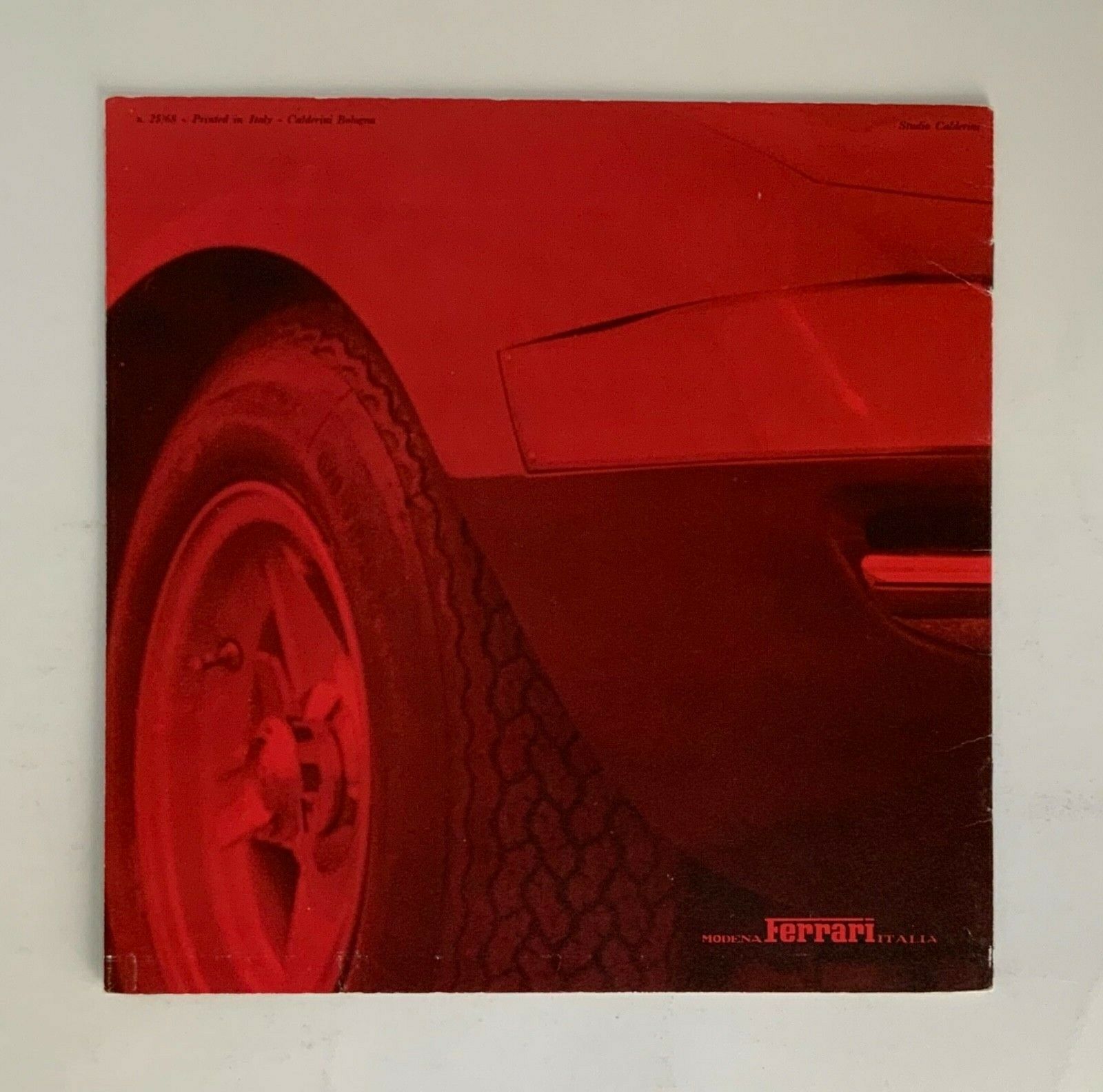 1968 Ferrari Daytona Coupe 365 GTB/4 by Pininfarina Sales Brochure ...